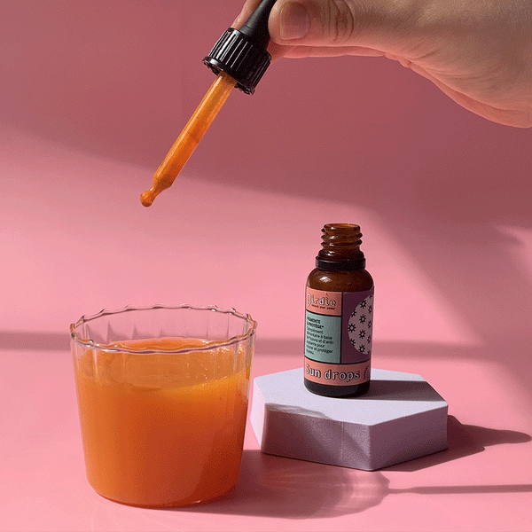 Sun drops, drops to tan and protect the skin - Birdie Nutrition